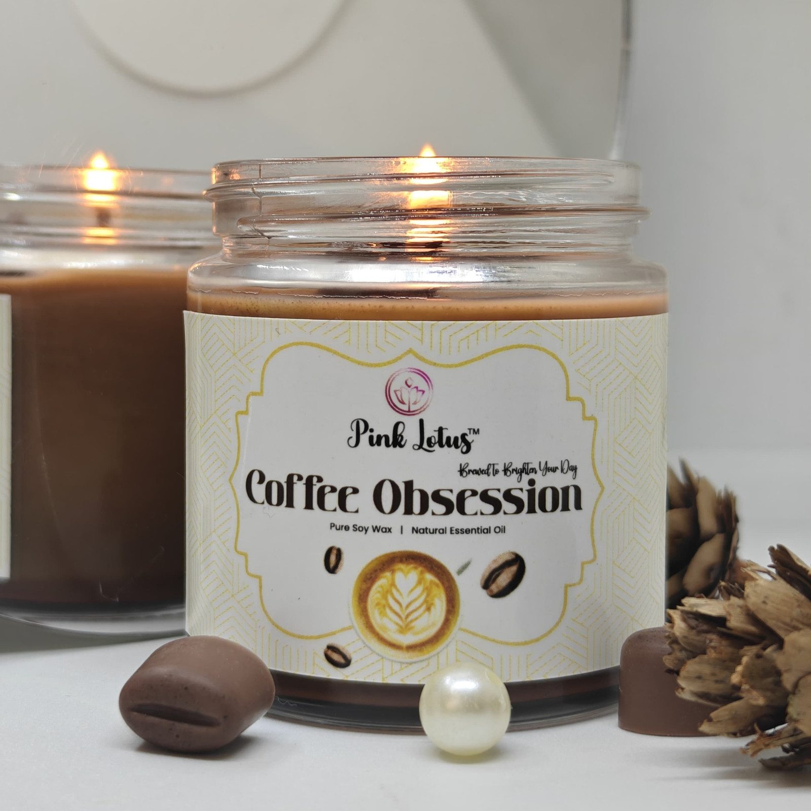 Coffee Scented Candle | Wake Up to the Aroma of Fresh Brew
