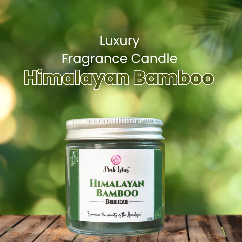 Himalayan Bamboo Scented Candle – Fresh, Earthy, and Serene